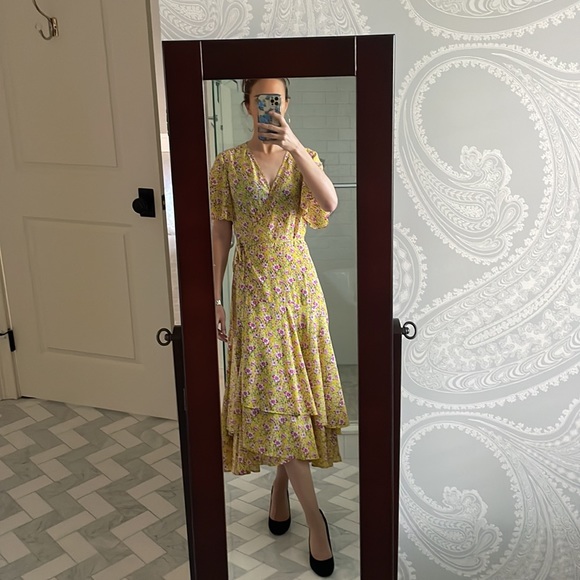 Roller Rabbit | Dresses | Roller Rabbit Prana Filena Midi Yellow And ...